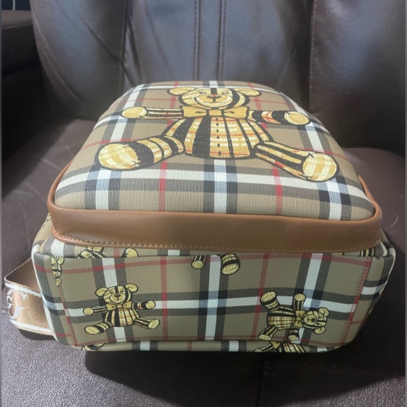 Bags | Plaid Backpack With Teddy Bears | Poshmark